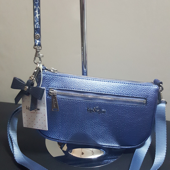 Kipling | Bags | Kipling Happy Scuba Diver Blue Metallic Crossbody ...